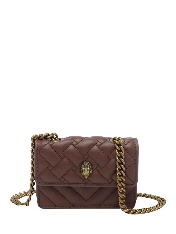 Kurt Geiger Kensington Mini Crossbody Bag In Synthetic Nappa - Red