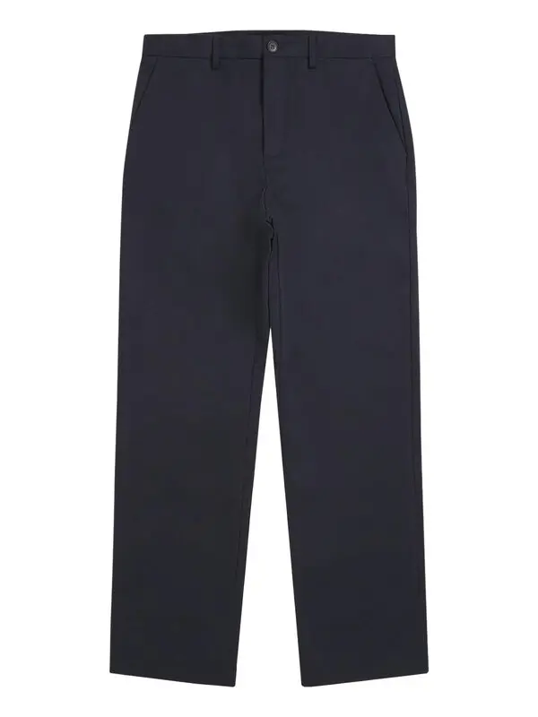 Sunspel Cotton Drill Trousers - Navy