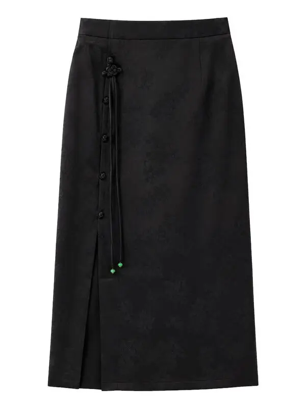 MAISON LOINTAINE Li Skirt - Black