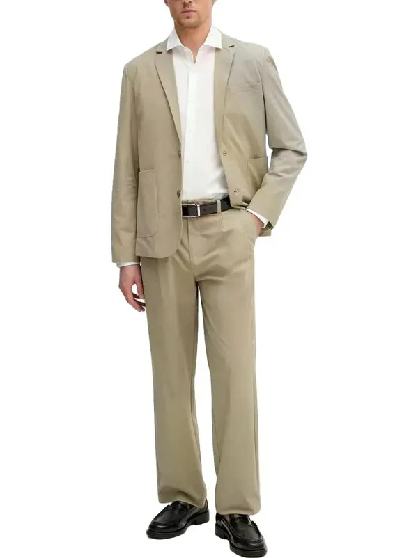 Lindbergh Notched-lapels Single-breasted Suits - Neutrals