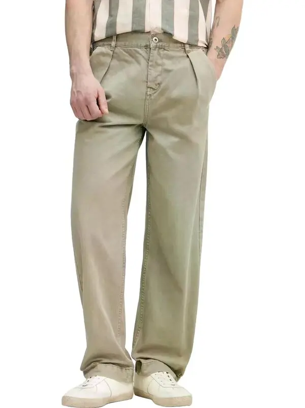 Lindbergh Wide-leg Jeans - Green