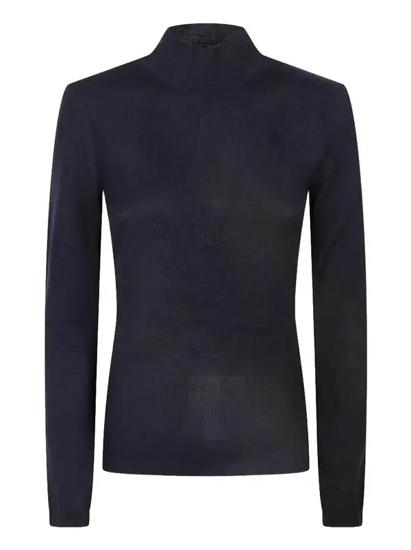 JIL SANDER Cut-out Sweater - Blue