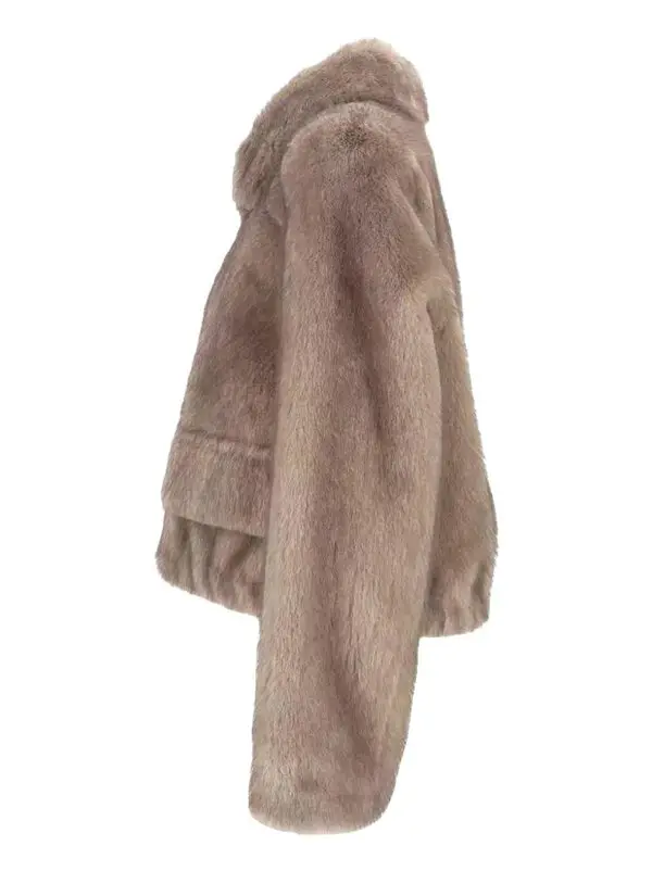 BULLY Faux-fur Jacket - Neutrals