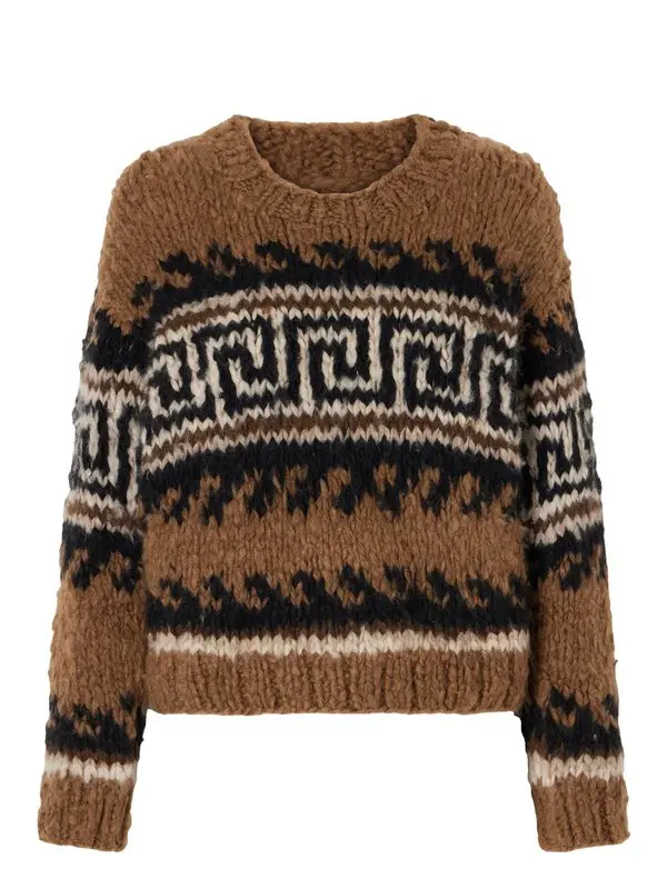 Suzie Kondi Sazan Jooshi Cashmere Sweater - Brown