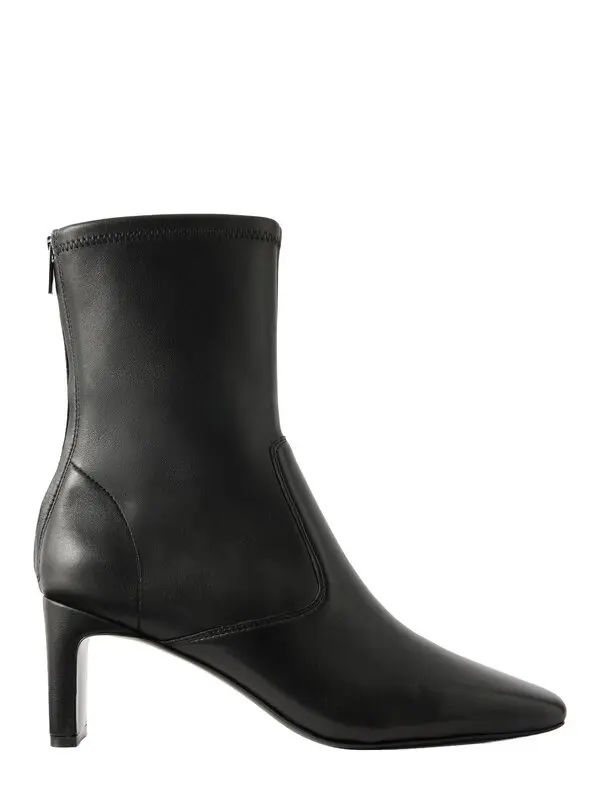 A.emery Torres Stretch-leather Ankle Boots - Black