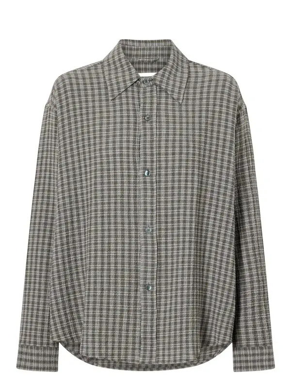 MFPEN Vacation Checked Cotton-blend Shirt - Multi