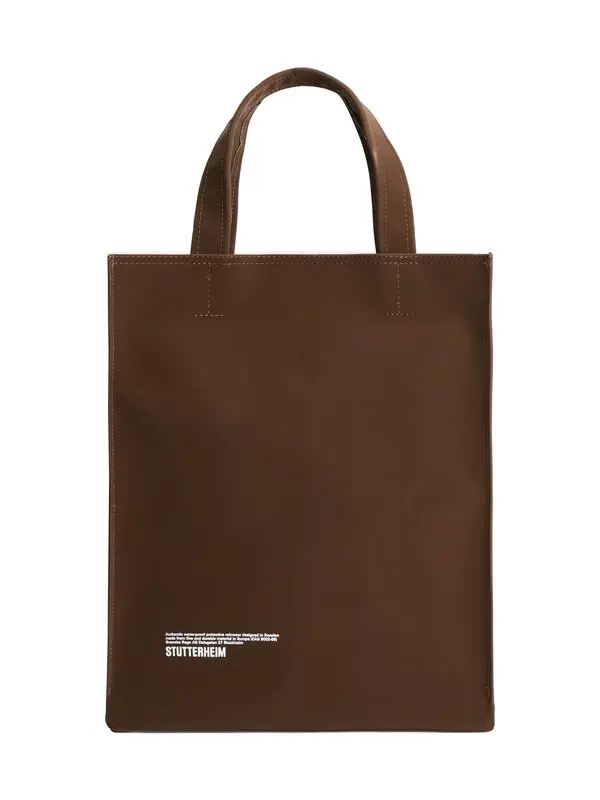 Stutterheim Stocksund Bag Matte - Dark Brown