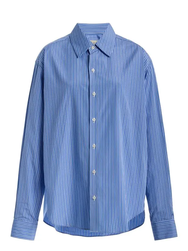 Comme Si La Classica Cotton Shirt - Blue