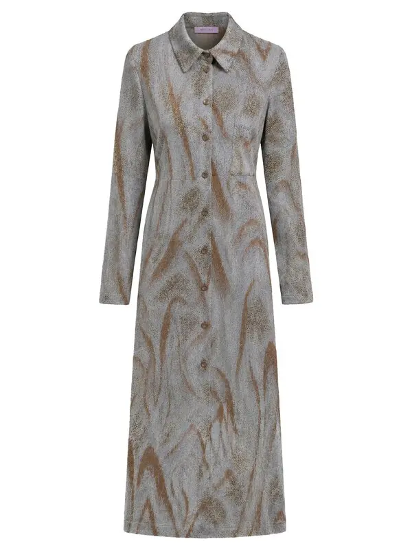 MARGHERITA MACCAPANI Andre Cotton-blend Jacquard Dress - Multi