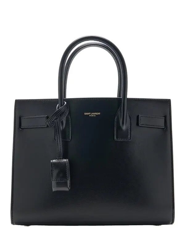 Saint Laurent Baby Sac De Jour Leather Carryall - Black