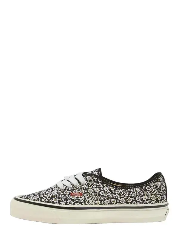 VANS Authentic Floral-print Sneakers - Black