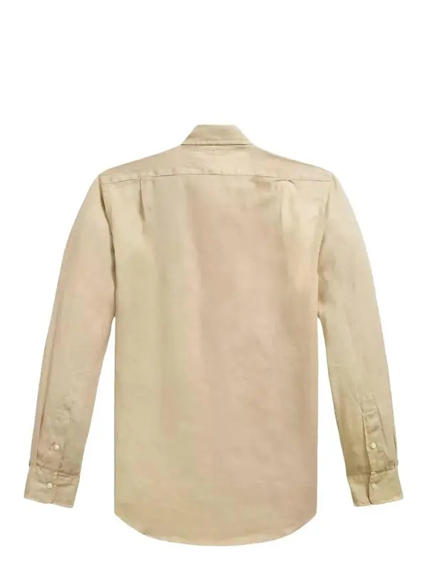 Polo Ralph Lauren Long-sleeve Linen Shirt - Neutrals