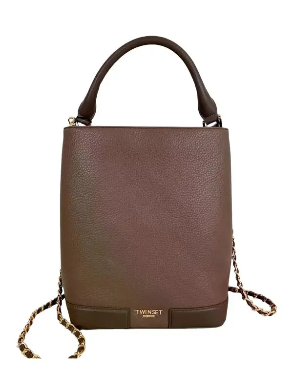 TWINSET Chain-strap Backpack - Brown