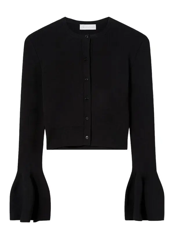 Stella McCartney Bell Sleeve Cardigan - Black