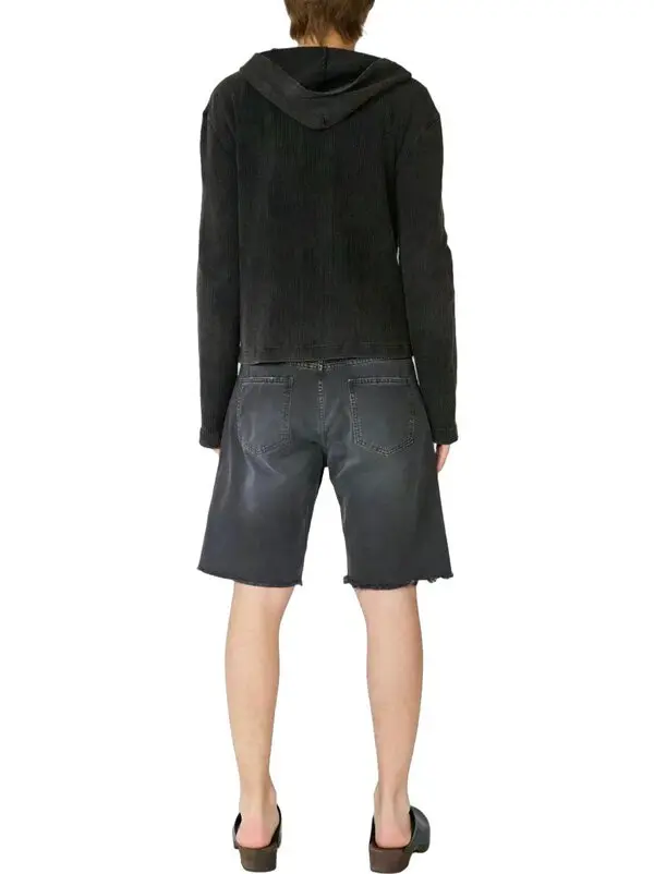 STOCKHOLM SURFBOARD CLUB Waffle-knit Logo-print Hoodie - Black