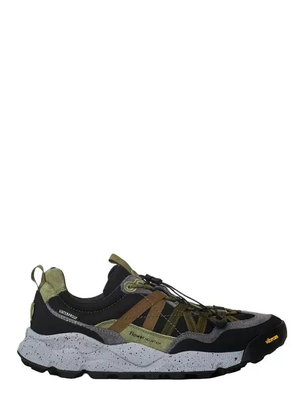 FLOWER MOUNTAIN Iwano 2 Uni Lace-up Sneakers - Black