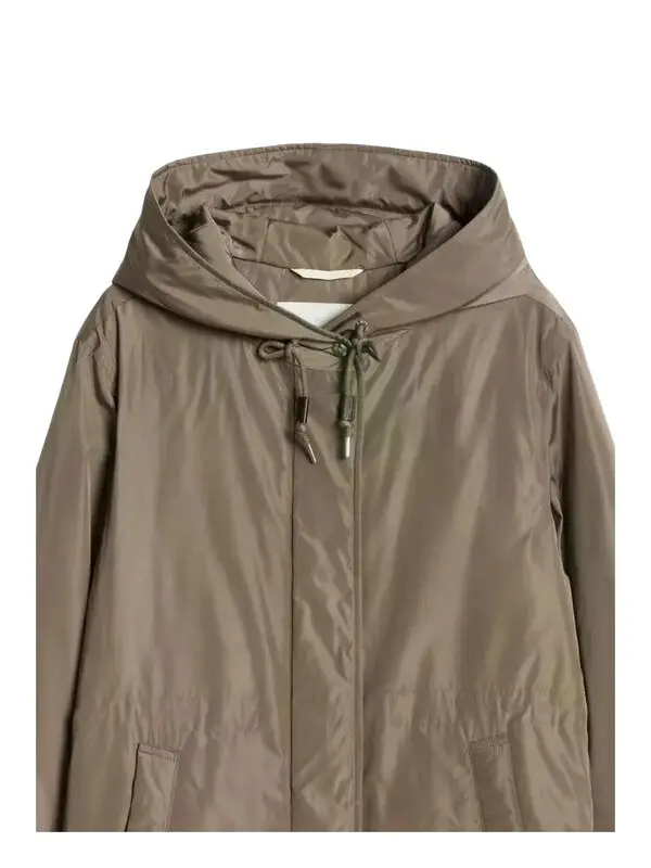Marc O'polo Hooded Drawstring Coat - Neutrals