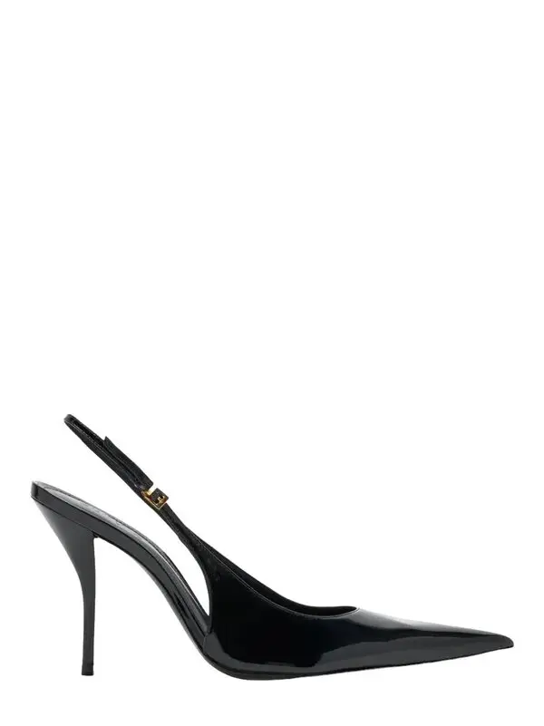 Schutz Liora Pointed-toe Slingback Pumps - Black