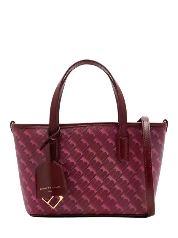 TAMMY & BENJAMIN Nano Shoppwe Tote Bag - Red