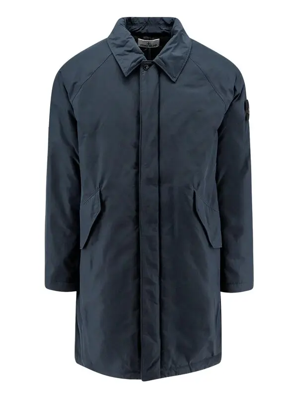 Stone Island Micro Reps Padded Jacket - Blue
