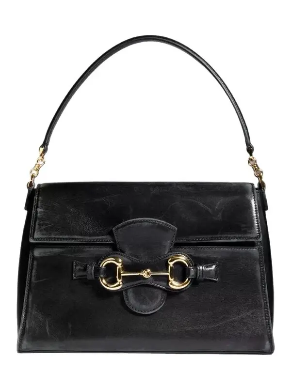 Gucci Horsebit Duomo Shoulder Bag - Black
