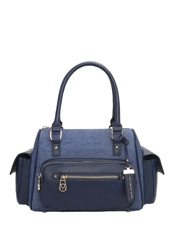 MKF COLLECTION BY MIA K. Thalia Shoulder Bag Navy - Blue