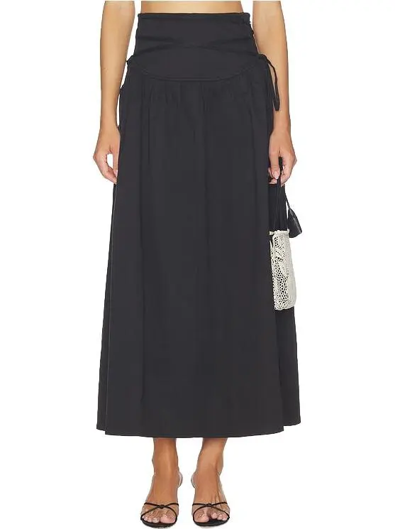 Majorelle Lyra Skirt In . Also - Black