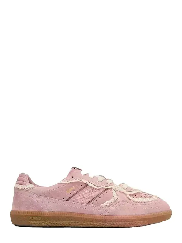 ALOHAS Lace-detail Leather Sneakers - Pink