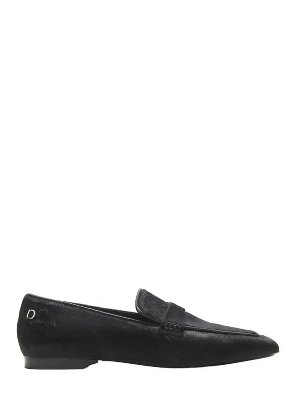 HOUSE OF DAGMAR Loafer Pony Hair - Black