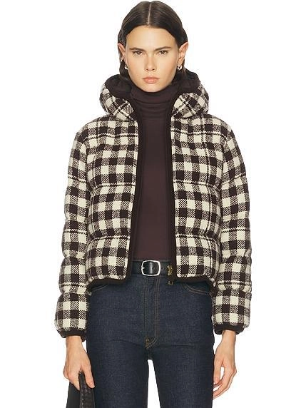 Moncler Abstraction Jacket - Brown Check
