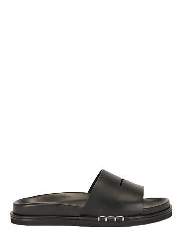 JW Anderson Loafer Fussbett Slide - Black