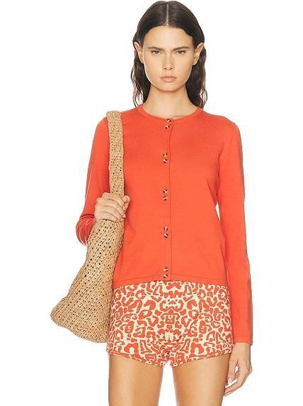 Posse Lexi Cardigan - Apple