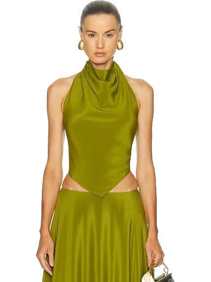 Cult Gaia Dionea Top - Chive