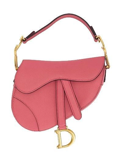 Dior Mini Saddle Bag - Pink