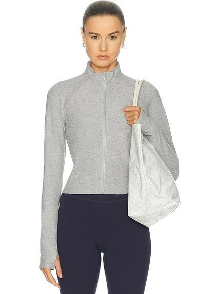 Beyond Yoga Spacedye High Definition Jacket - Silver Mist