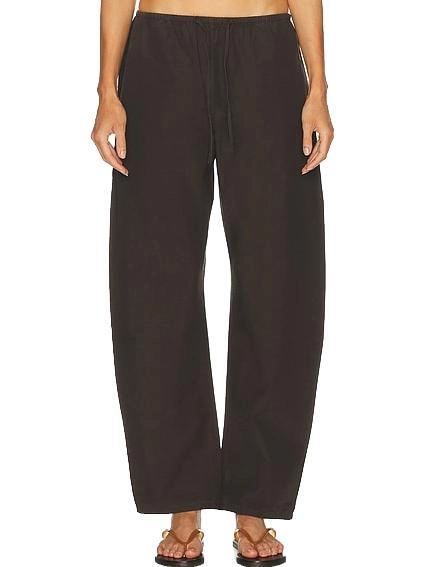 LESET Kyoto Drawstring Pant - Chocolate