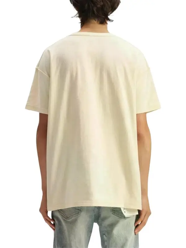 PURPLE BRAND Textured Inside-out T-shirt - Neutrals