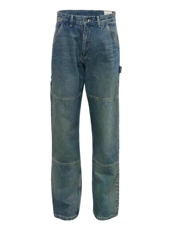 Rag & Bone Panelled Carpenter Jeans - Blue