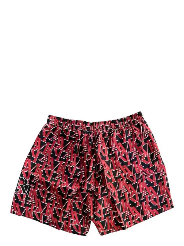 Amiri Logo-print Shorts - Black