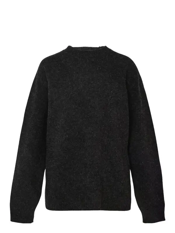 Sofie D'hoore Crew-neck Wool Sweater - Grey