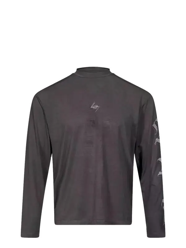 REPRESENT 247 Long-sleeve Graphic-print T-shirt - Grey