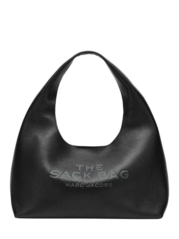 Marc Jacobs The Sack Bag In Leather - Black