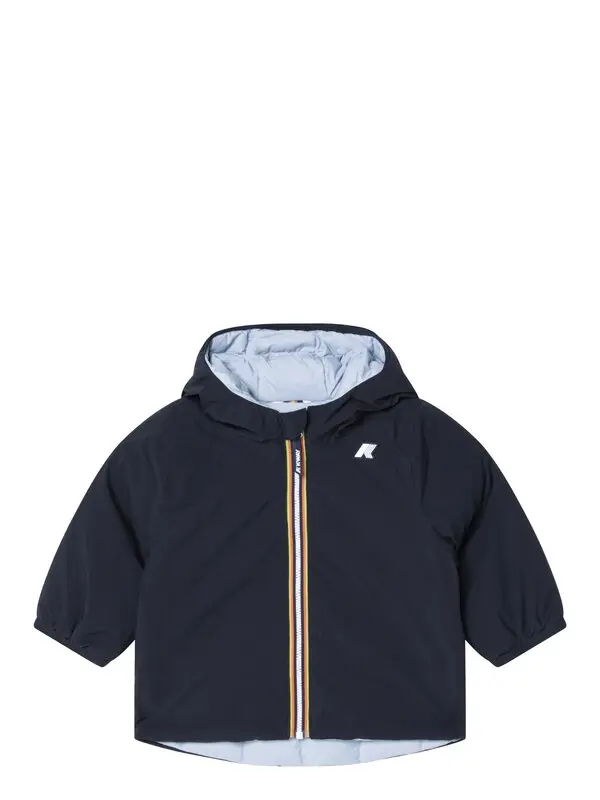K-WAY Blue Jack Thermo Reversible Jacket - Multicolor