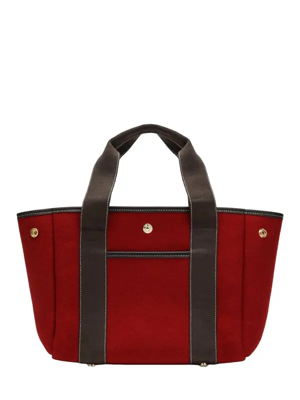 Rue De Verneuil Traversée S Pocket Flannel Bag - Red