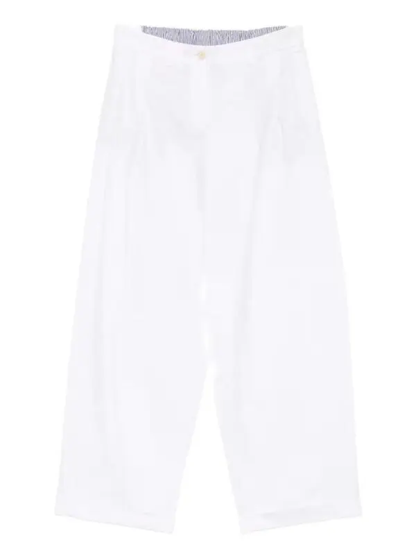 MAISON JEJIA Pleated Wide-leg Trousers - White