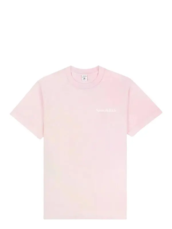 Sporty & Rich Health Is Wealth T-shirt - Pink