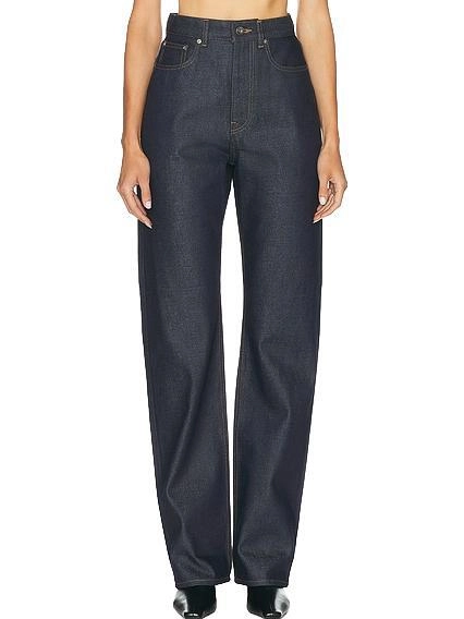 JW Anderson High Wasited Straight Leg - Indigo