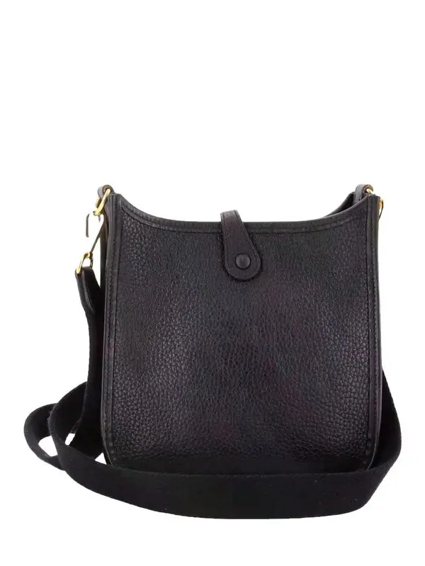 Hermès Evelyne Bag Gen Iii Clemence Tpm Crossbody Bag - Black