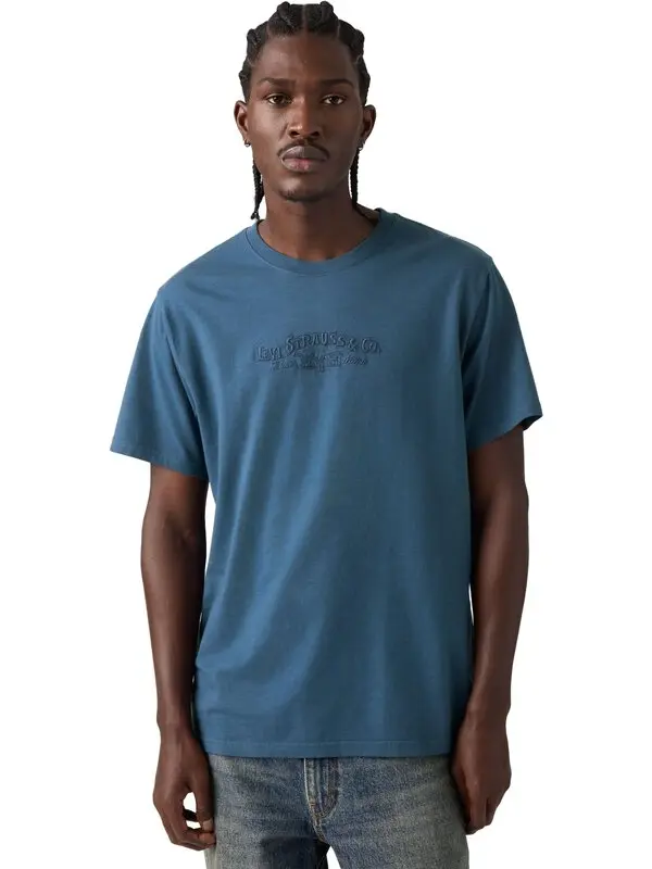 LEVI'S Relaxed Fit Graphic Tee - Blue