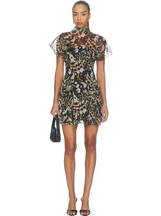 AMUR Evelyn Layered Dress - Multi
